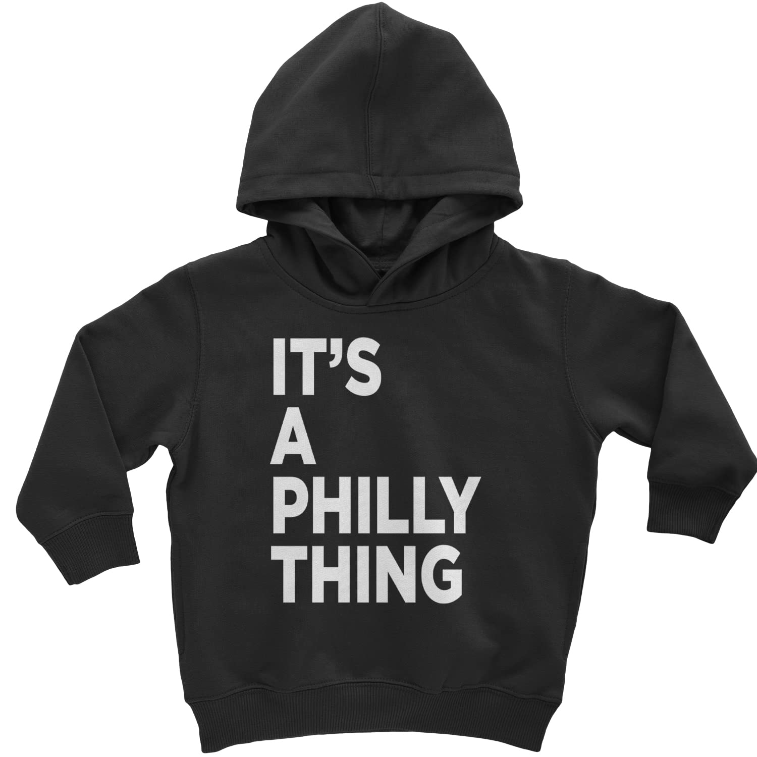 Expression Tees Toddler Hood Philly It's A Philly Thing 2T Black