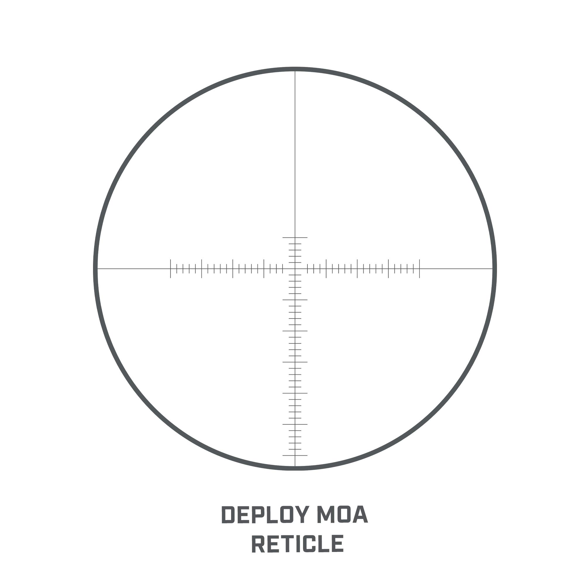 Bushnell Engage 6-24x50mm Riflescope, Fully Multi Coated Optics with Deploy™ MOA Reticle Hunting Riflescope