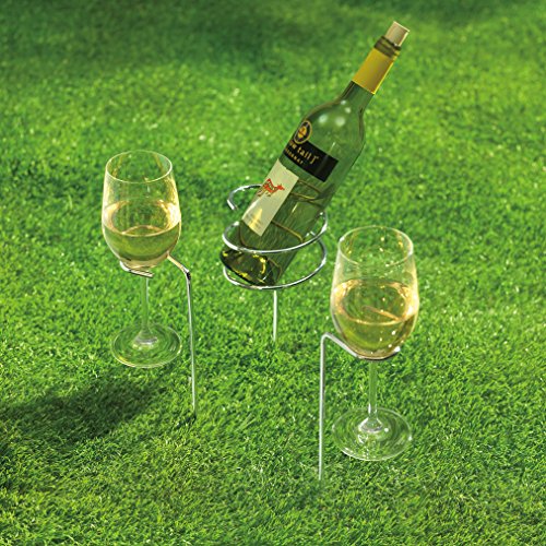 Tovolo 205300C Wine Bottle Holder, One, Chrome