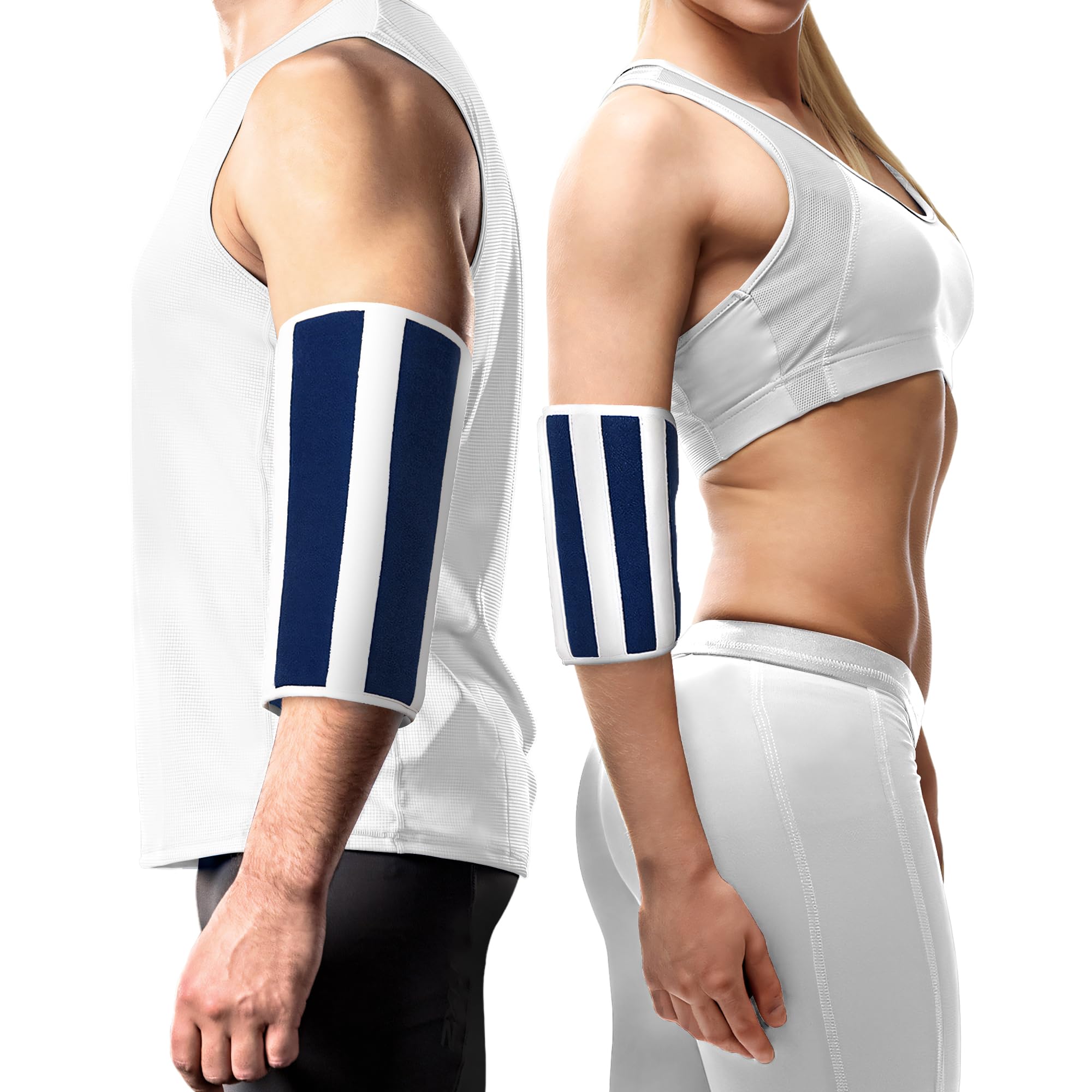 BraceAbility Elbow Stabilizer Brace | Elbow Immobilizer Splint & Arm Straightener for Sleeping at Night to Treat Inflammation, Injuries, Fractures, Cubital Tunnel & Ulnar Nerve Pain (Medium)