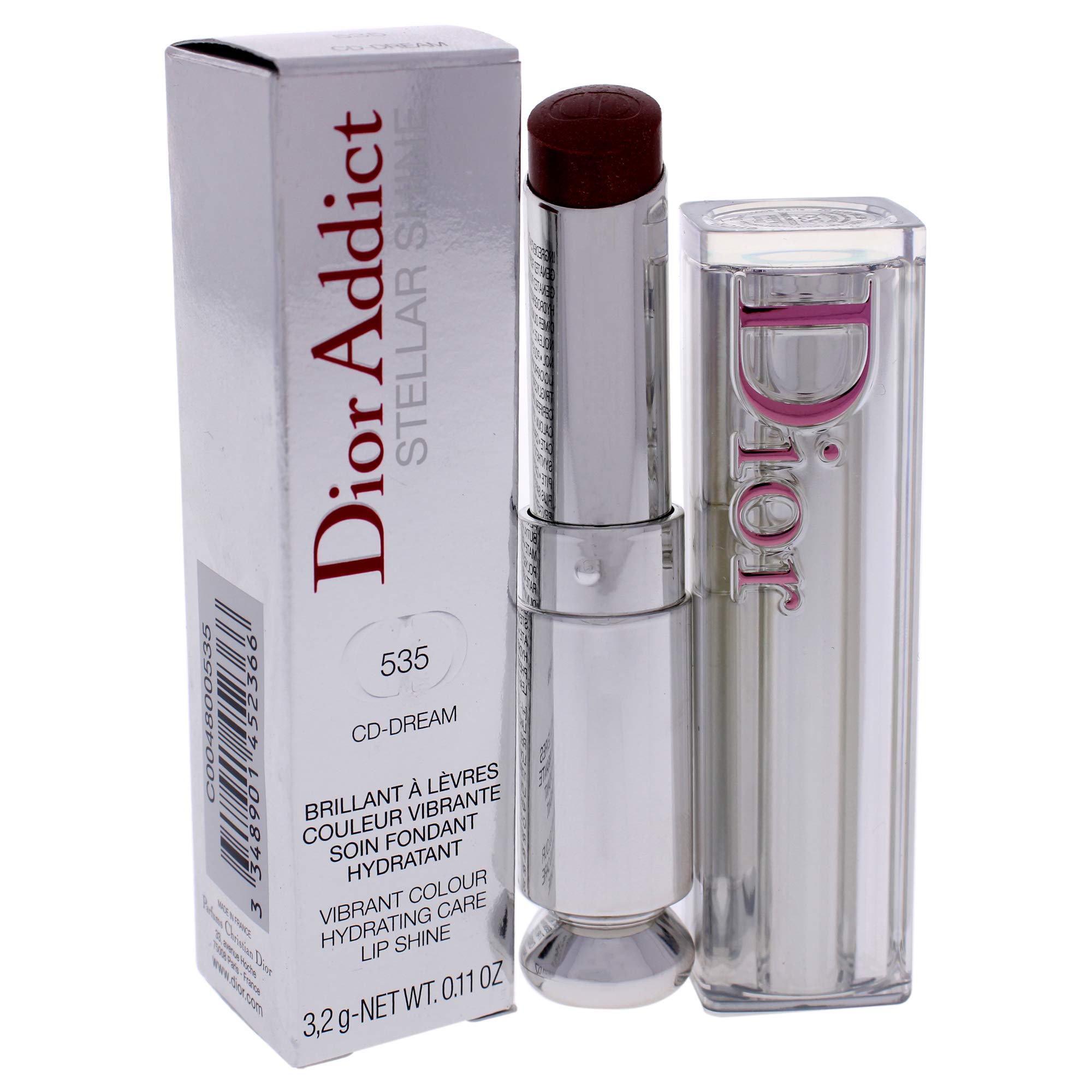 Christian Dior Dior Addict Stellar Shine Lipstick - 535 CD-Dream Women Lipstick 0.11 oz