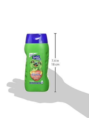 Suave Kids 2 in 1 Shampoo and Conditioner, Strawberry Smoothers, 12 Fl Oz (Pack of 1)