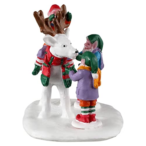 Lemax Village Collection Reindeer Snowman