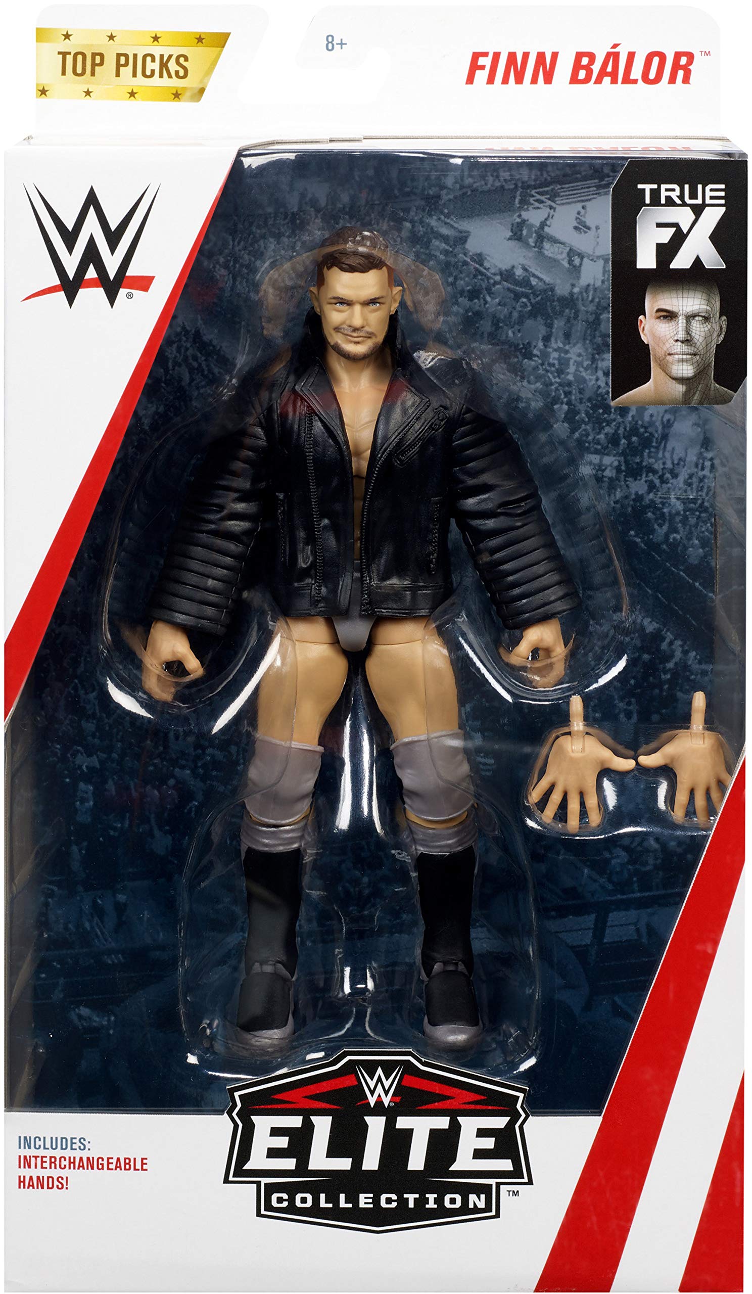 WWE MATTEL Finn Balor Top Picks Elite Collection 6-inch Action Figure for 8 years and up with Accessory
