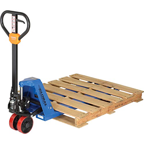 Global Industrial 5500 Lb. Capacity Narrow Aisle Pallet Jack Truck, 18 x 48 Forks