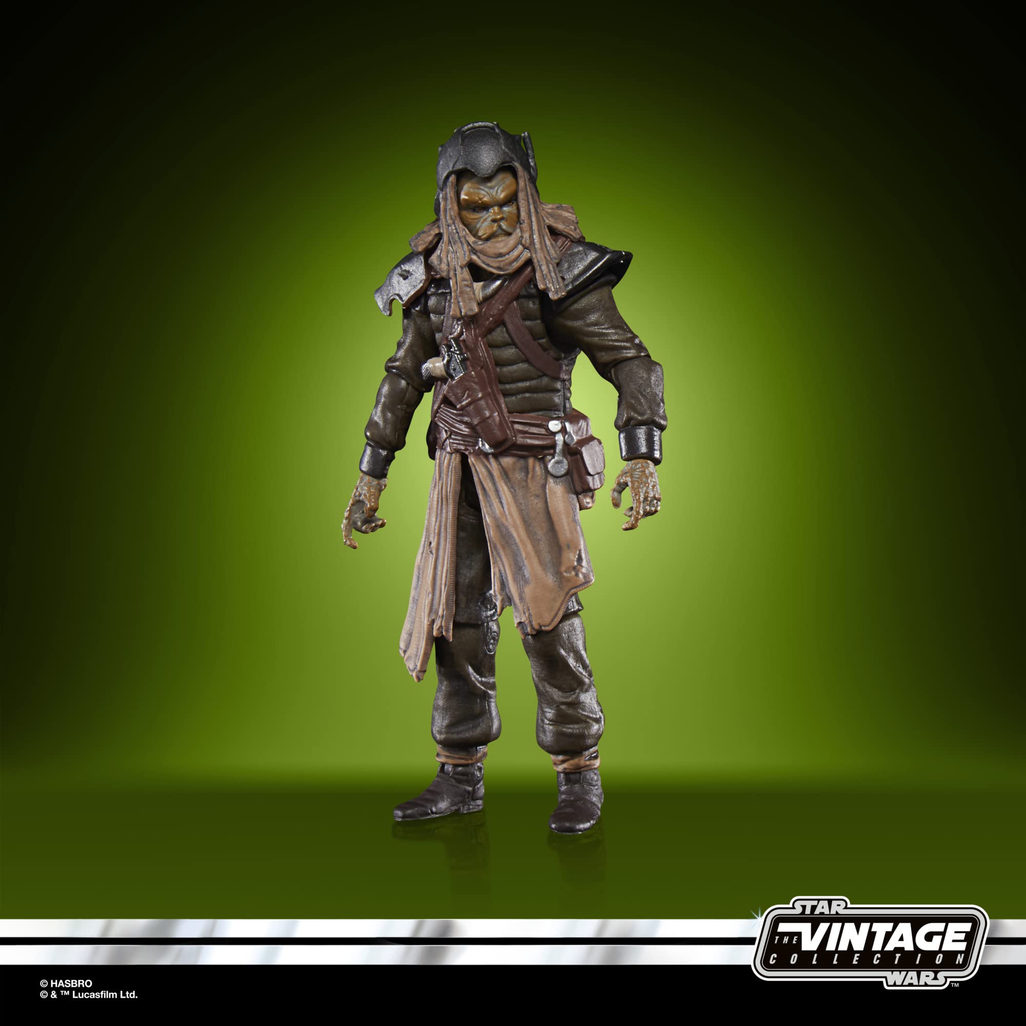 STAR WARS The Vintage Collection Klatooinian Raider Toy, 3.75-Inch-Scale The Mandalorian Action Figure, Toys for Kids Ages 4 and Up