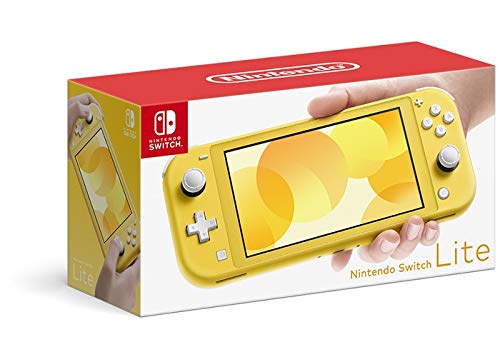 Nintendo 2020 Switch Lite Console Family Christmas Holiday Bundle - Yellow, 5.5" Touchscreen Display, Built-in Plus Control Pad, Speakers, WiFi, Bluetooth 4.1, NexiGo 128GB MicroSD Card Bundle