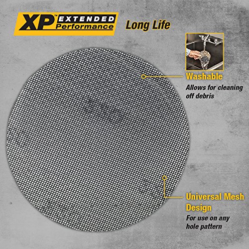 DEWALT DWAM4321 80 Grit Mesh Sheet (5 Sheets), 1/4"