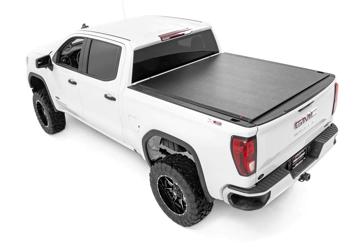 Rough Country Soft Roll-Up Bed Cover for 19-22 Chevy/GMC 1500 | 5'9" - 48120580