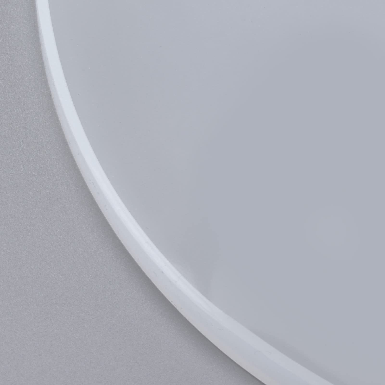 DEPILA Silicone Tray Moulds, Large Round Silicone Moulds for Resin Epoxy Resin Table Top Mould for Home Office Decoration Serving Board Dish