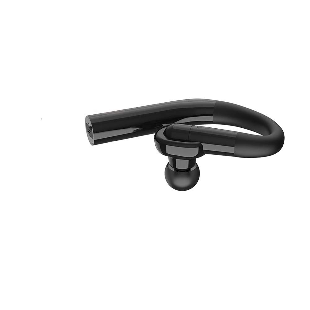 Bluetooth 5.0 Headset,TWBOCV Wireless Earbud Lightweight Waterproof Headset 360 Degrees Rotate Phone Handsfree Control Buttons Earhook Earphone Built-in Microphone Noise Reduction Single Ear