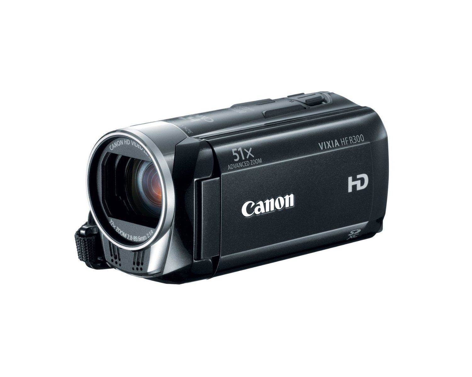 Canon Vixia HF R300 Full HD Flash Memory Camcorder with 51x Advanced Zoom