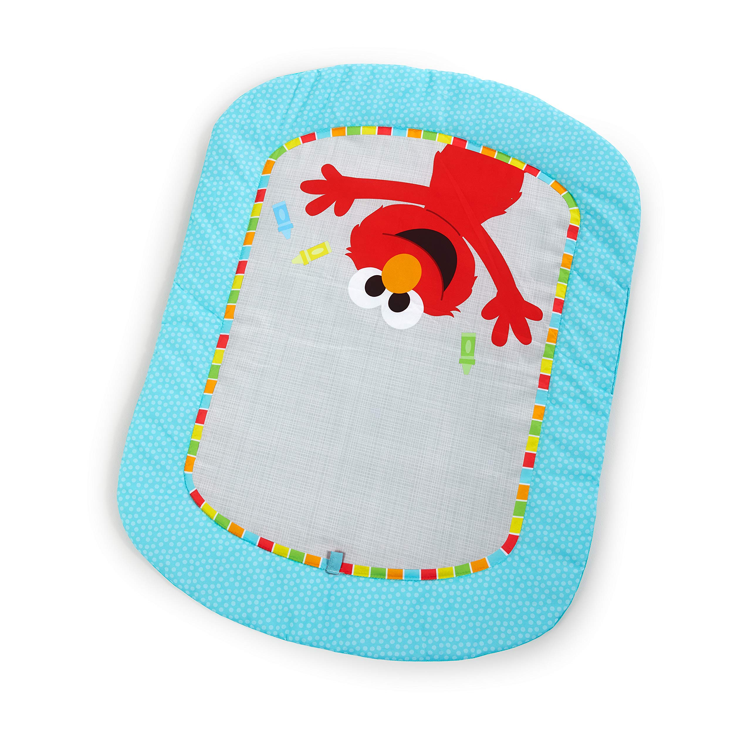 Bright Starts Sesame Street I Spot Elmo! Prop Mat, Ages 0-12 Months