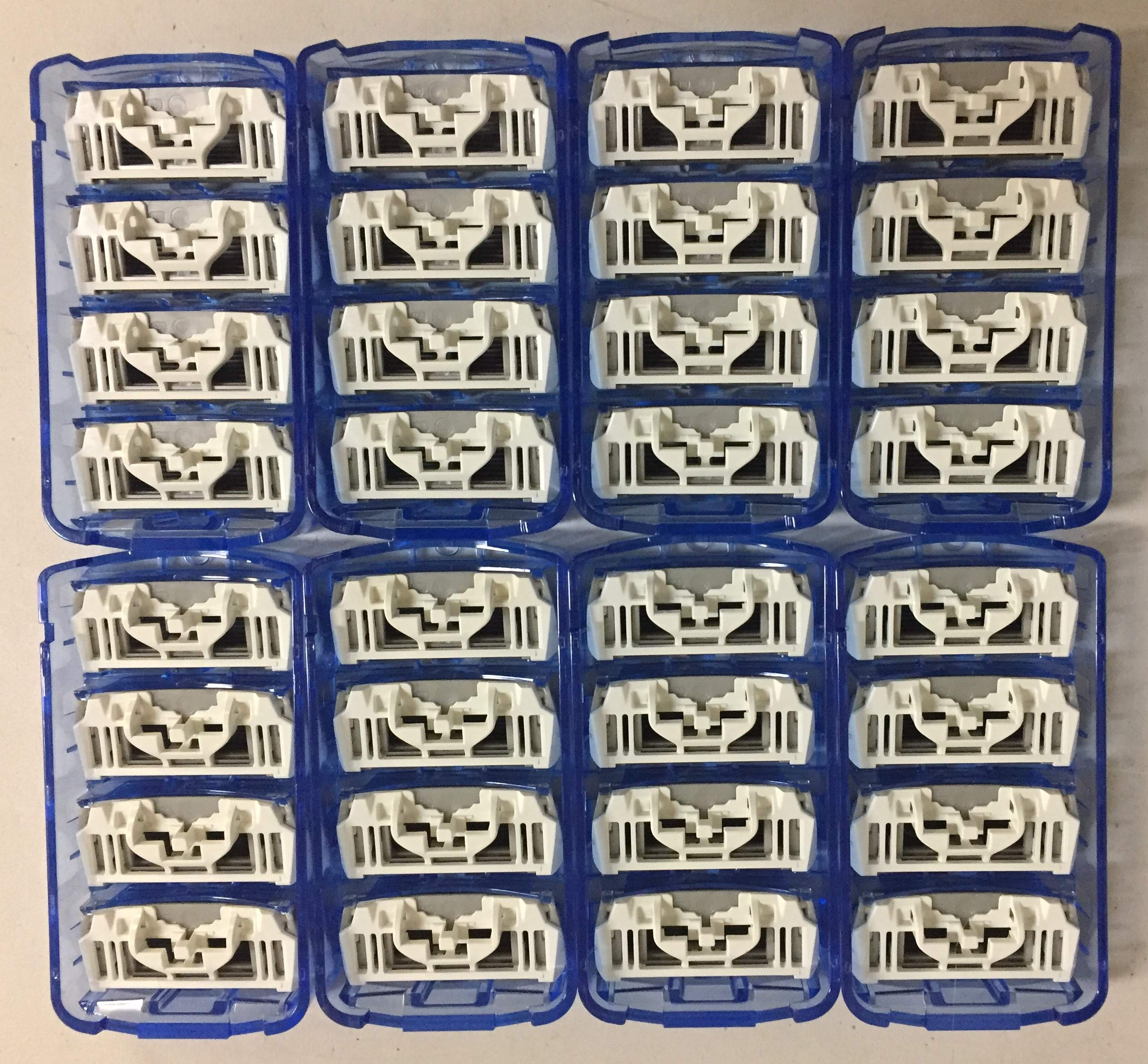 Ohio Trading 32 Piece 6-Blade Razors Fits Dorco & Dollar Shave Club