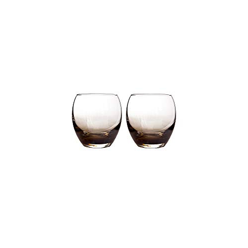 Denby Halo/Praline Glassware Tumbler, Small, 2-Pack