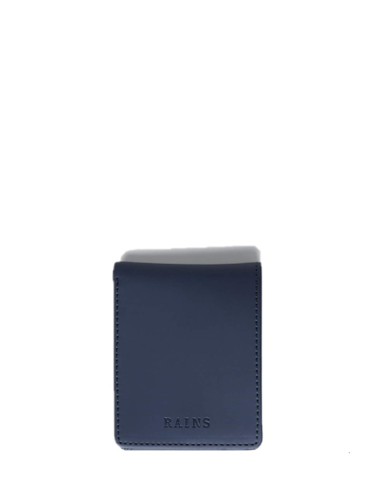 RAINS Folded Wallet | 02 Blue Size One Size 1660