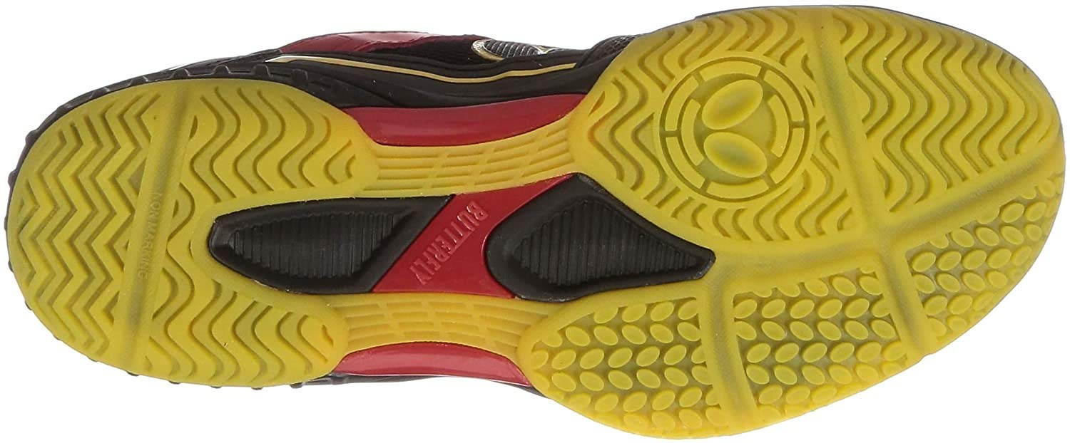 Butterfly Men's Athletic Sneaker, Black, 11.5