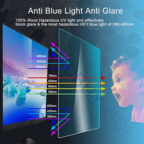 MUBUY-GOL Anti Blue Light Glare Screen Protector for 14" Dell Inspiron 14 5420 5425 7420 7425 2-in-1 Touchscreen Convertible Laptop, Eyes Protection Filter Reduce Eye Strain Help Sleep Better