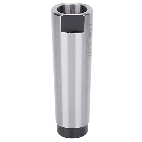 Eboxer MT3 to MT2 Taper Drill Sleeve Reducing Adapter, High Speed Steel Middle Taper Sleeve for Lathe Milling Industrial CNC Fixture Tool