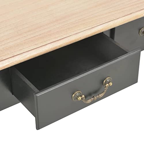 Center Table Modern Coffee Table Side End Table Coffee Table Black 31.5"x31.5"x19.7" Woodfor Living Room,Home,Office,Living Meeting Room