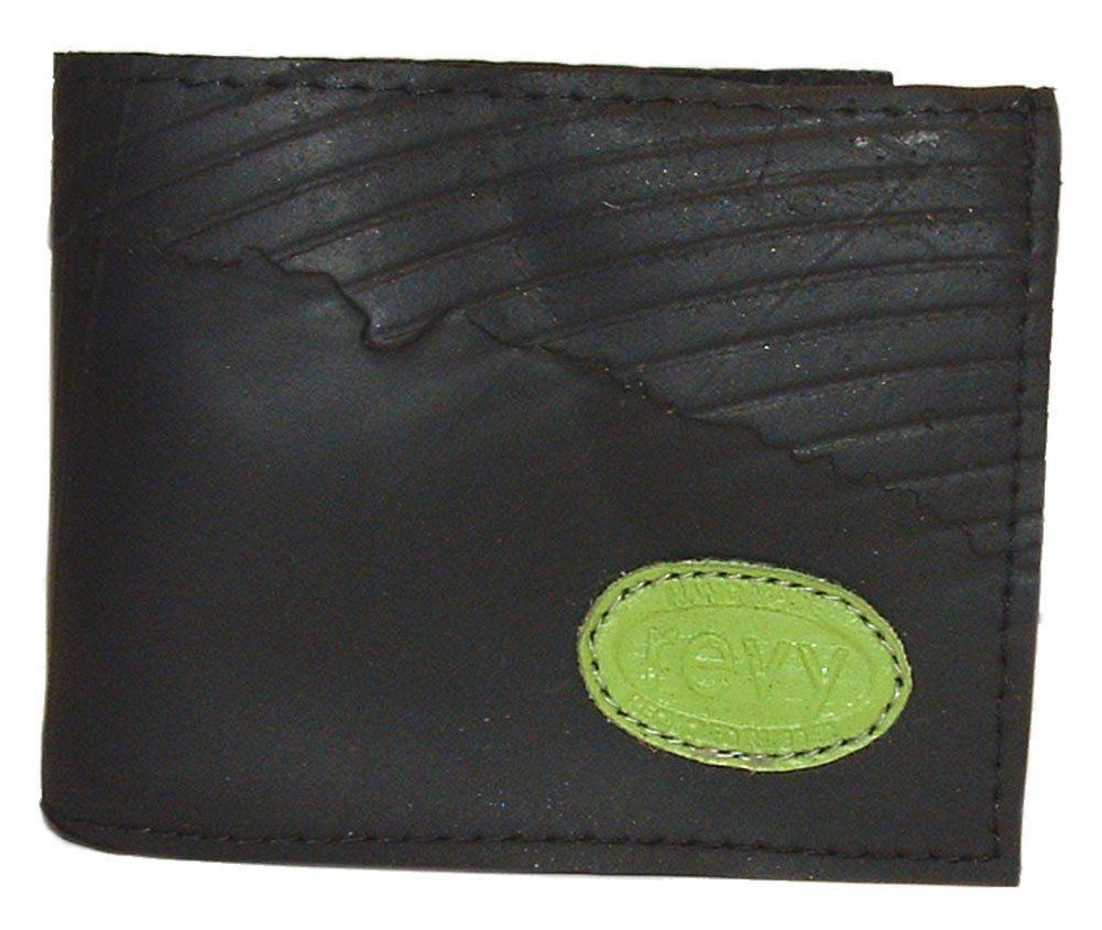 Recycled Rubber Tire Wallet with Logo - Fair Trade.