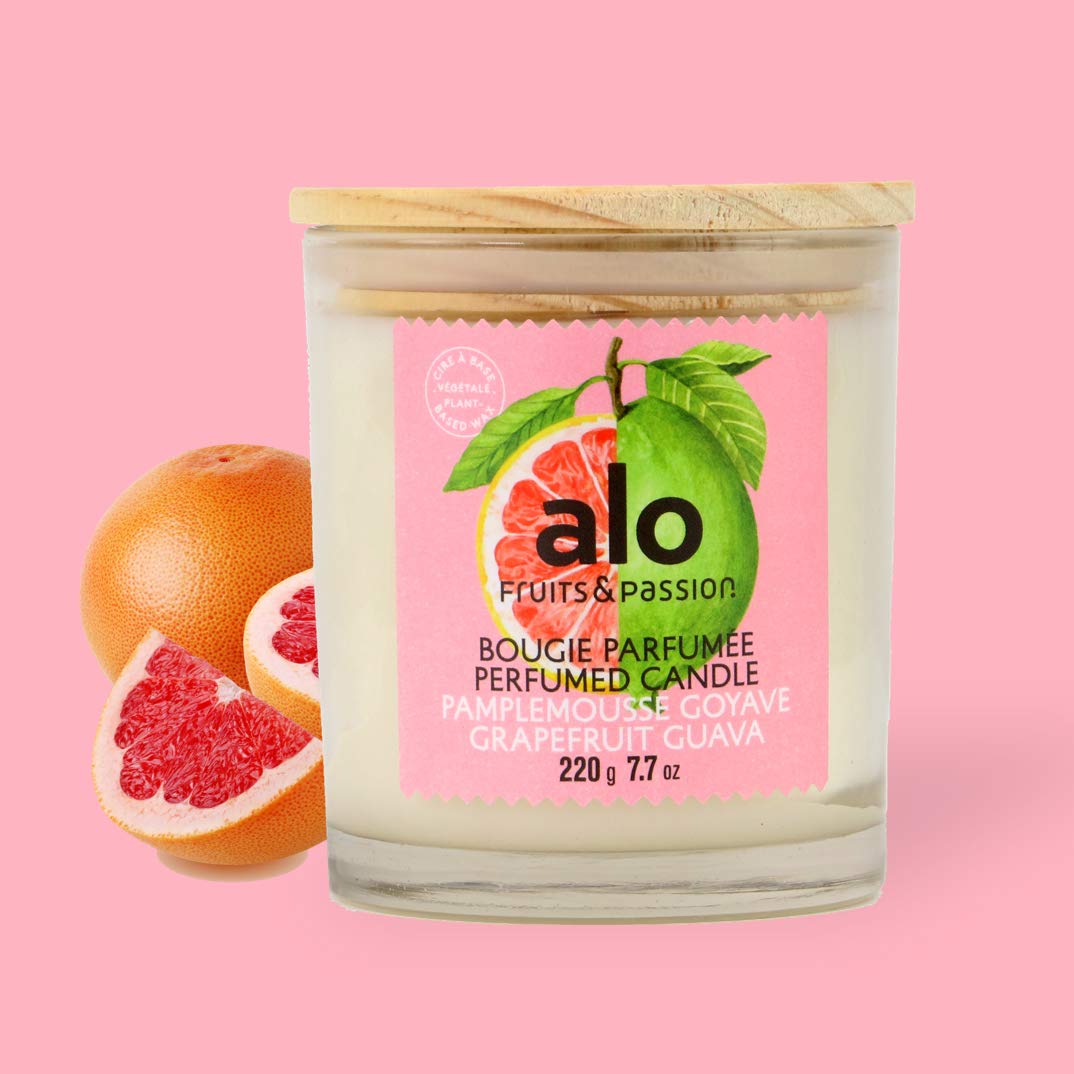 Fruits & Passion Cucina Coriander and Olive Tree Perfumed Plant Based Wax Candle 7.7 Ounces