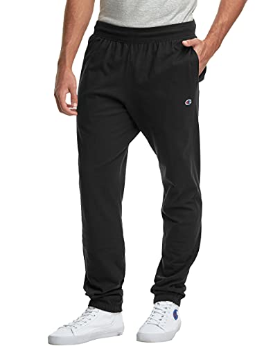 Champion, Midweight Jogger Sweatpants for Men, 31", Black, Large