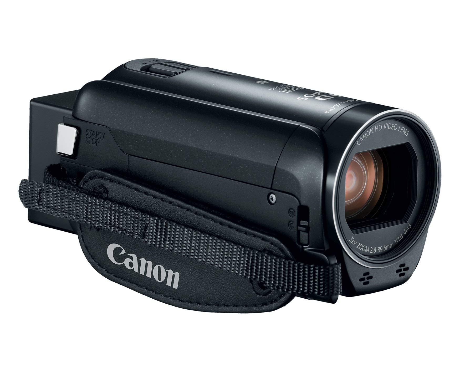 Canon VIXIA HF R80 Portable Video Camera Camcorder with Built-in Wi-fi, Full HD CMOS Sensor, 3.0-inch Touch Panel LCD, Digic DV 4, and 57x Advanced Zoom, Black, Approx. 8.5 oz Body Only