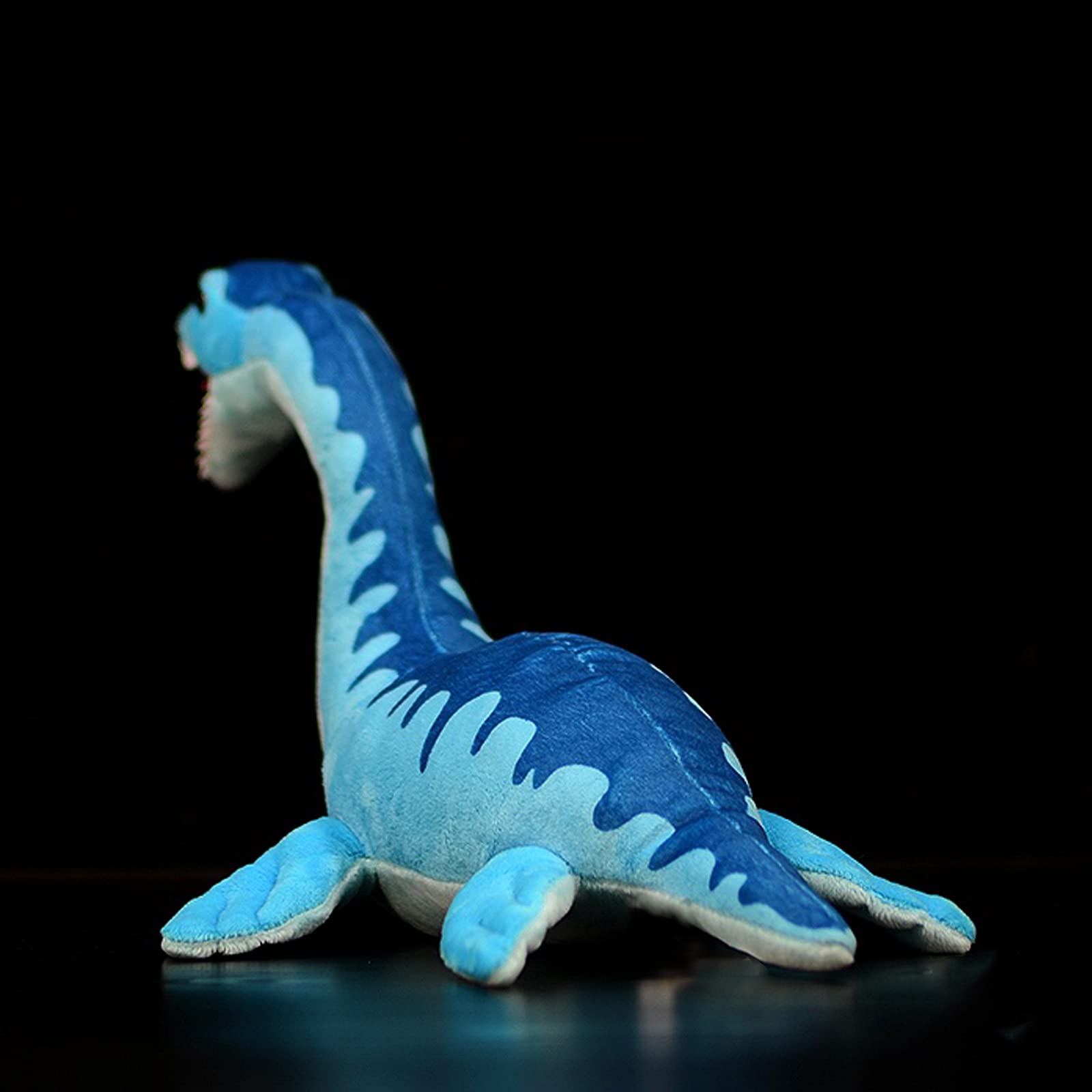 ZHONGXIN MADE Simulation Plesiosaurus Dinosaur Stuffed Plush Toy- 16inch Blue Dinosaur Tyrannosaurus Rex Plushie, Figurines Stuffed Model Toys Soft,Gifts for Kids (Plesiosaurus)