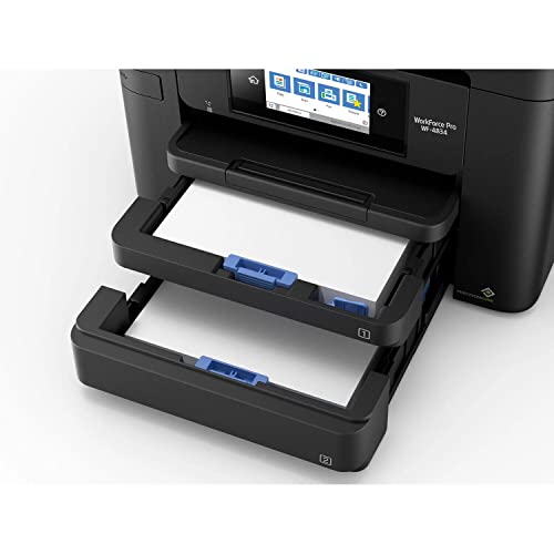 Epson (Renewed Workforce pro WF-4834 Wireless All-in-1 Color Inkjet, high Speed, high Capacity, Printer for Business