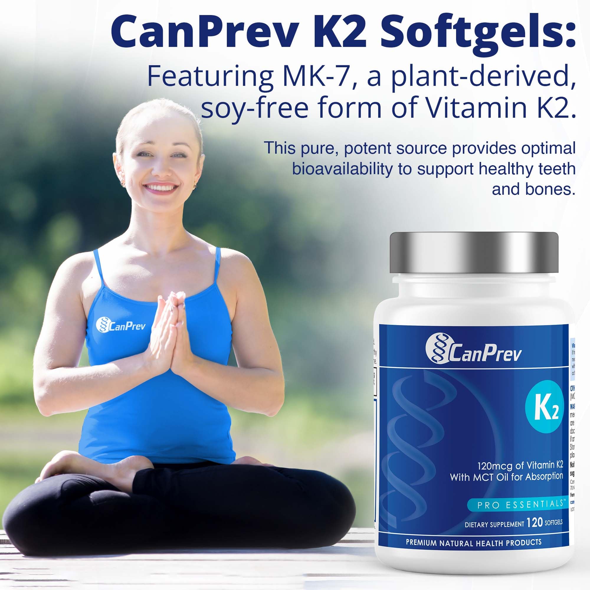 CanPrev K2 Softgels, 120 softgels