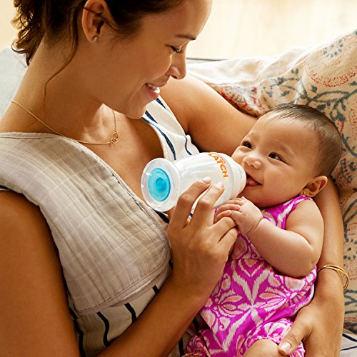 Munchkin® Latch™ Anti-Colic Baby Bottle with Ultra Flexible Breast-like Nipple, BPA Free, 8 Ounce, 3 Pack