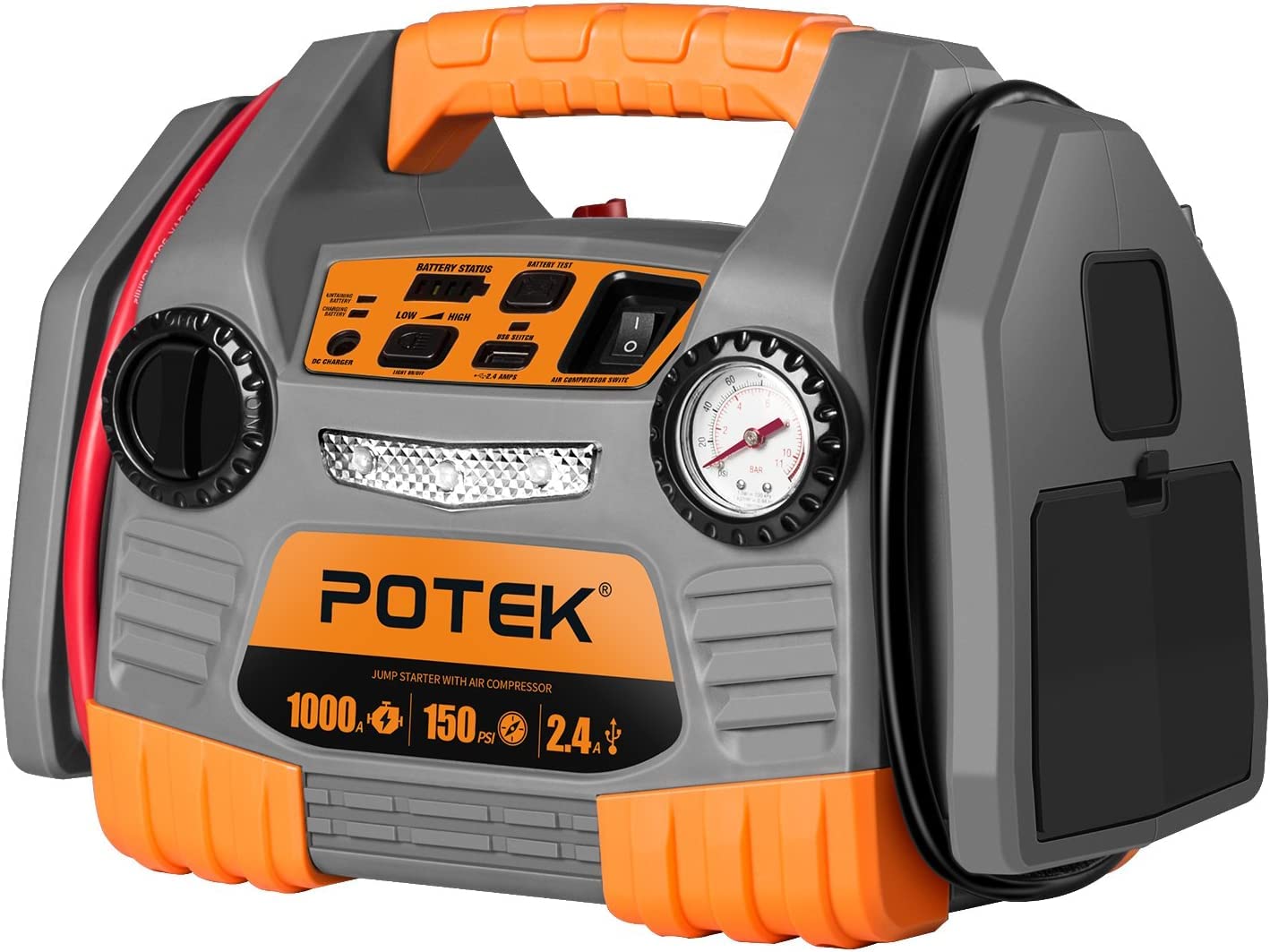 T POWER 15V Charger for Dewalt DXAEPS14 1400 Peak Amp Potek Kinverch Car1500 Peak 750 JS86-UL, JS87-UL, JS88-UL & All Xantrex Sears Diehard 1150 950 Jump Starter Ac Dc Adapter Power Supply
