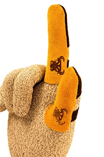 G & F 8126M Cowhide Leather Thumb Guard, Thumb Protection, Medium, Finger Guard Sold Separately