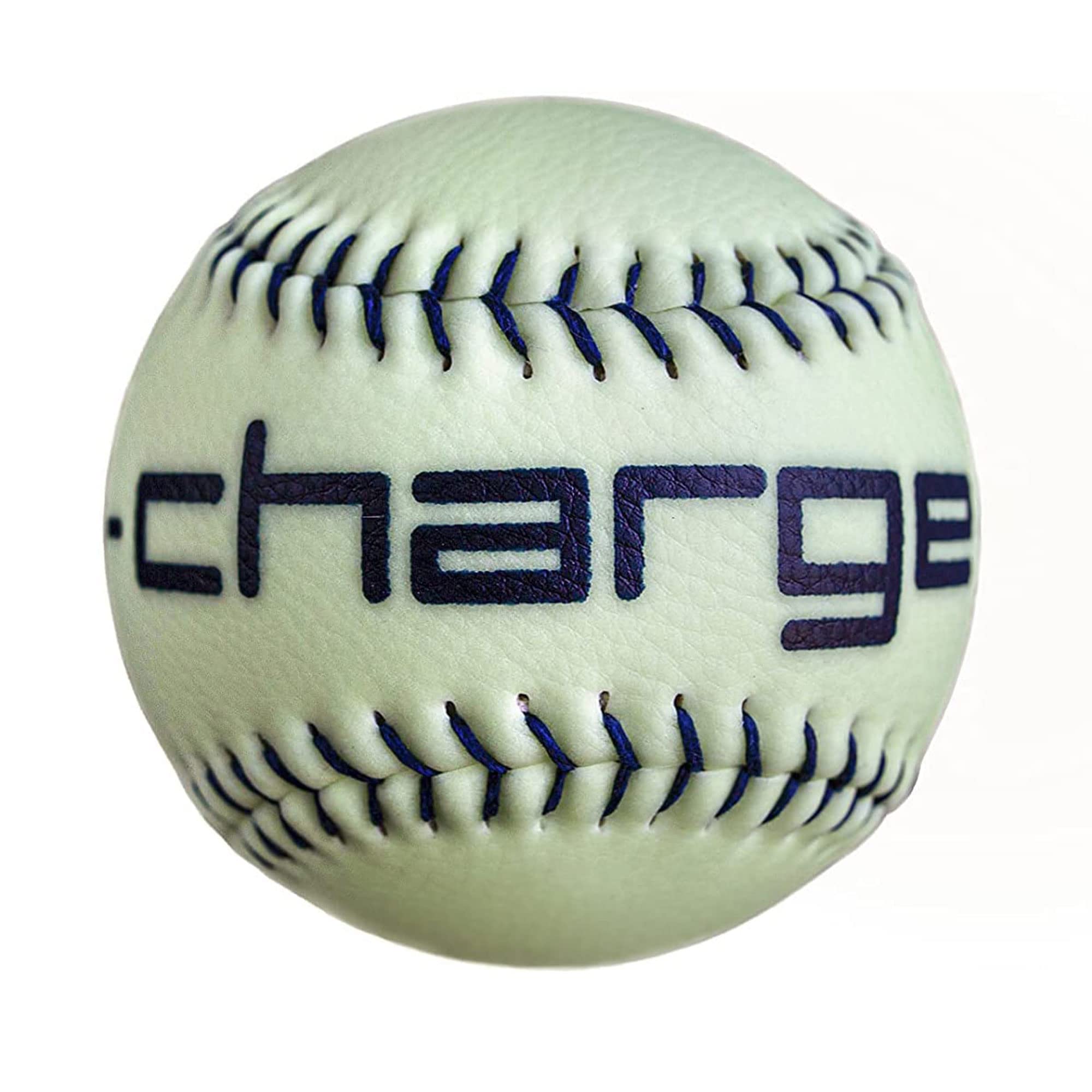 Chargeball Glow In The Dark Light Up Hand Stitched Water Resistant Softball PRO Kit with LED Charging and Carrying Bag for 20 Second Recharge