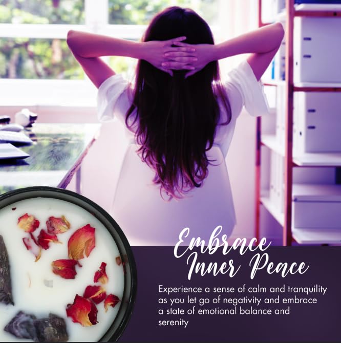 Manifest Apothecary Healing Remedies & Ritual Supplies - Manifestation Candles - for Emotional Burden Support - Purple (Release)