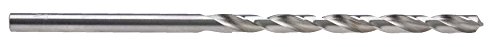 F (.257")"Taper Length" Long Straight Shank Drill Bit, High Speed Steel