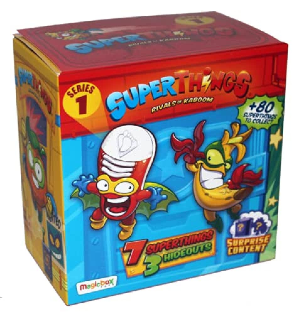 SUPERTHINGS RIVALS OF KABOOM Limited Edition Small Box Assortment of 10 Superthings Series 1, Multicoloured