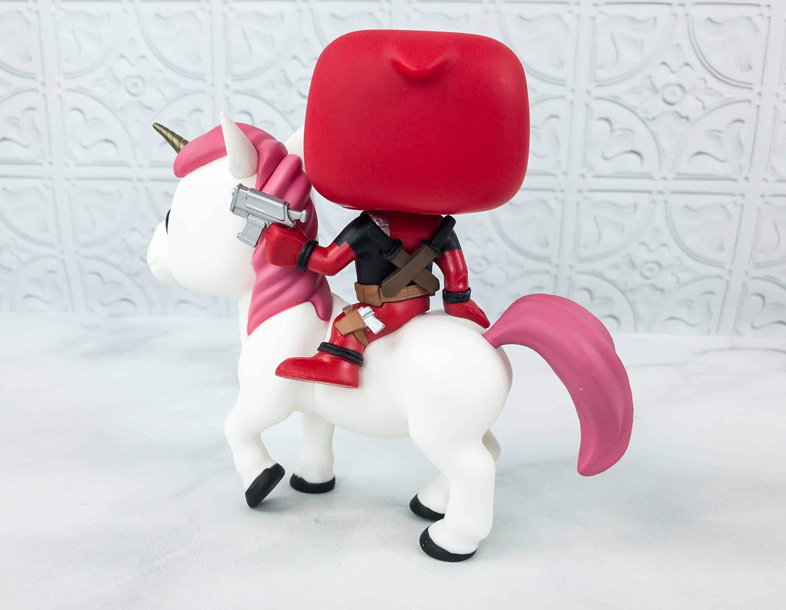 NEW! FUNKO POP! RIDES #36 Excusive Marvel Collectors Corps Deadpool On Unicorn