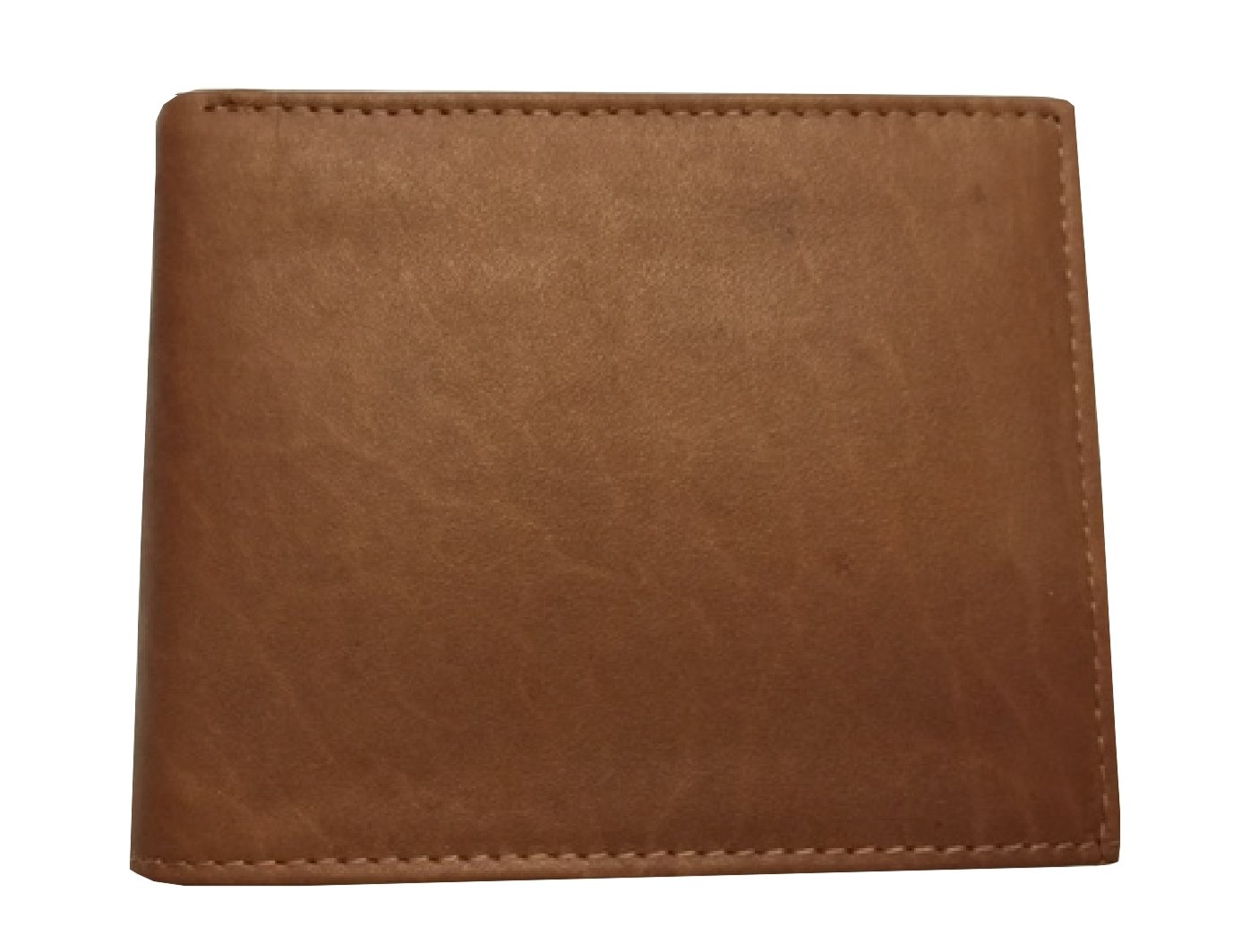 BMF Embroidered Genuine Leather Wallet Brown Authentic