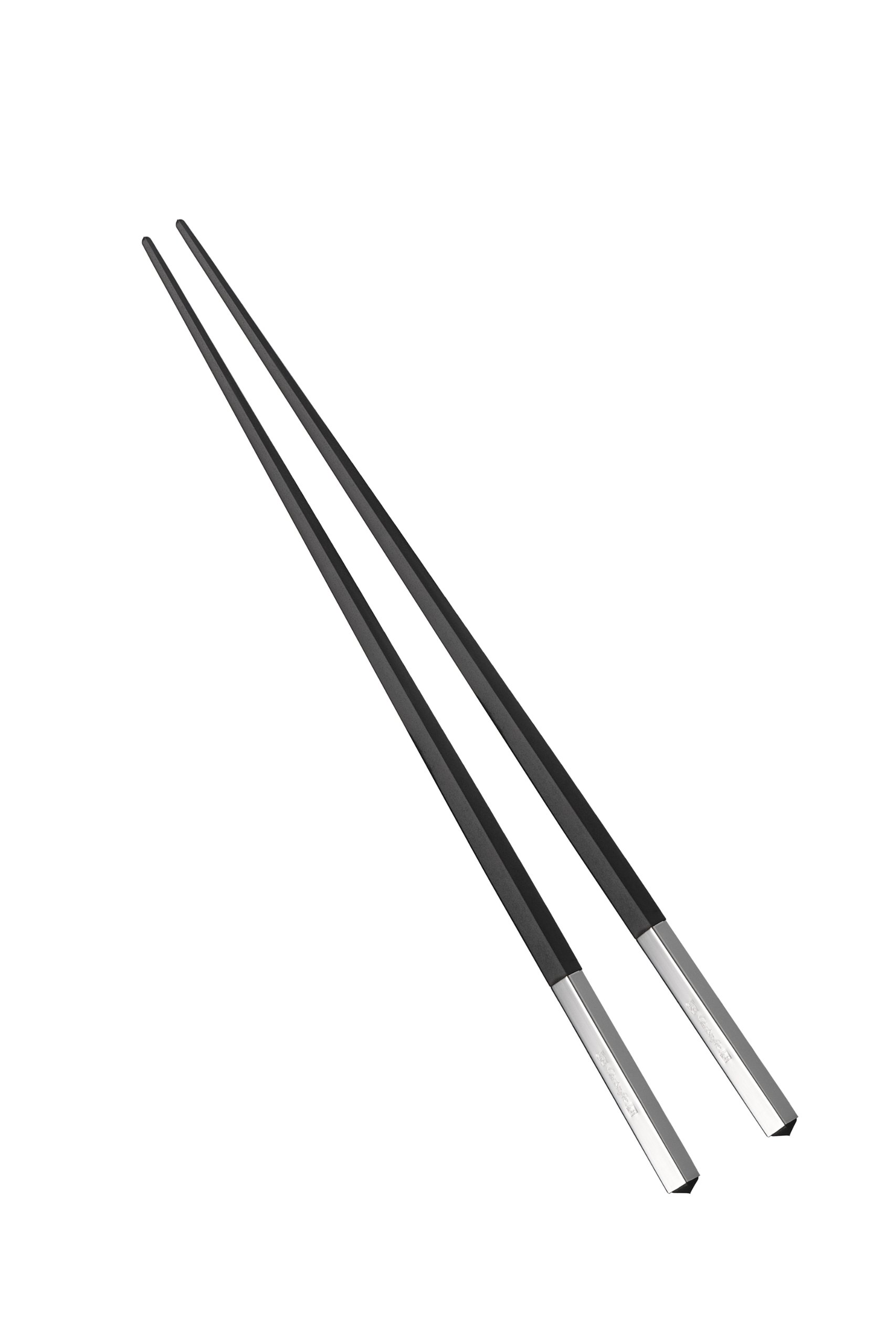 Christofle Uni Silver Plated Japanese Chopsticks Black #4225785