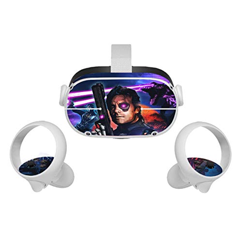 DuyThaibroshop Nightmare Knight Series Anime Oculus Quest 2 Skin VR 2 Skins Headsets and Controllers Sticker Protective Decal Accessories (only fit with Oculus Quest 2)