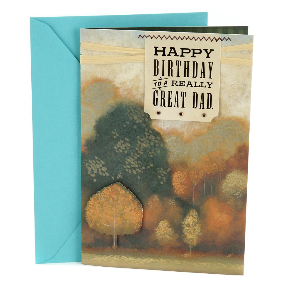 Hallmark Birthday Card for Dad (Autumn Landscape)
