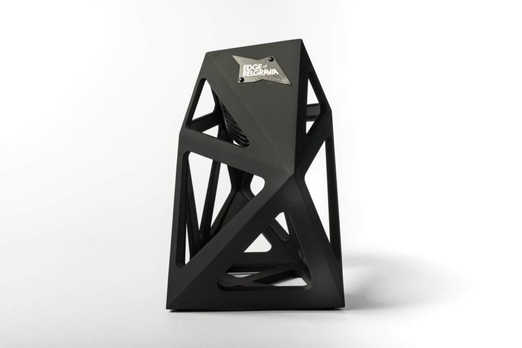 Edge of Belgravia BLACK DIAMOND Kitchen Knife Block Holder | Knives not included - match knives only