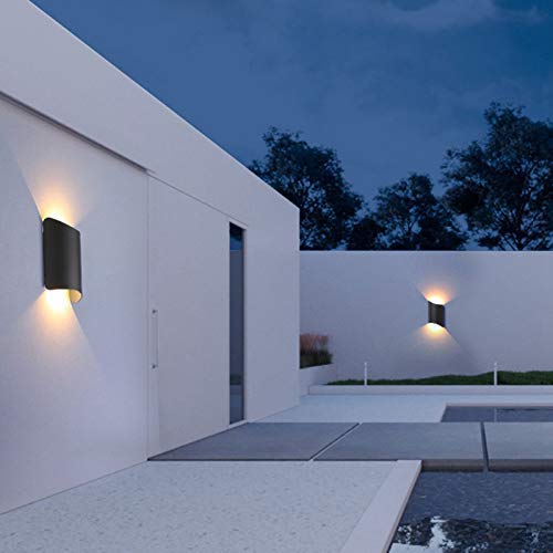 ZUQIEE 14W LED Wall Light Outdoor Waterproof Wall Lamp Motion Sensor Lamp Indoor Lamps Courtyard Garden Porch Lamp Home Hotel Decoration Lights Wall Lamp