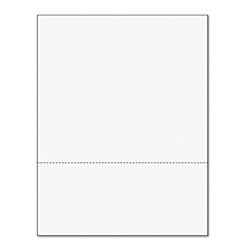 PrintWorks Professional 3 1/2" Perforated Paper, 500 Sheets, 20 lb, White (04128)