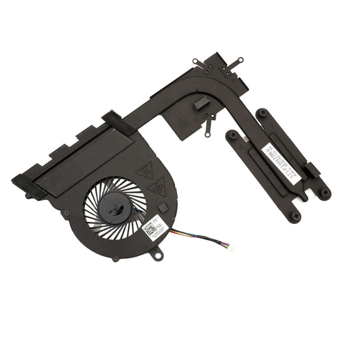 CPU Fan with Heatsink Replacement for Dell Inspiron 5565 5567 5767 Series 0789DY 789DY AT1PJ002FF0