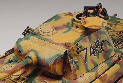 TAMIYA Models Pz.Kpfw Panther Ausf. D Military Vehicle Building Kit (Sd.Kfz.171)