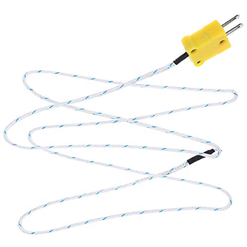 DGZZI K Type Temperature Sensor 1m Measure Range -50~800 Degree Centigrade Mini Connector Thermocouple Probe Tester Line