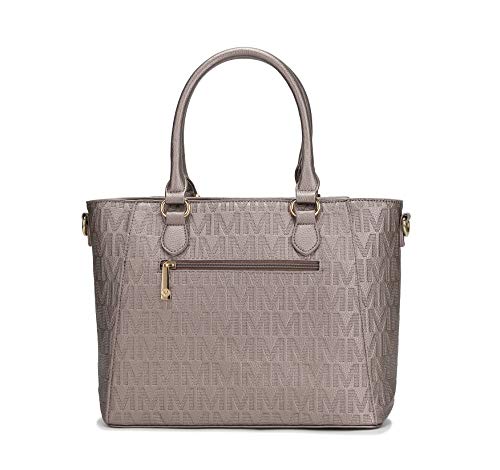 MKF Crossbody Shoulder Bag for Women β PU Leather Top Handle Pocketbook β Roomy Tote Satchel Handbag Purse M Charm Mustard